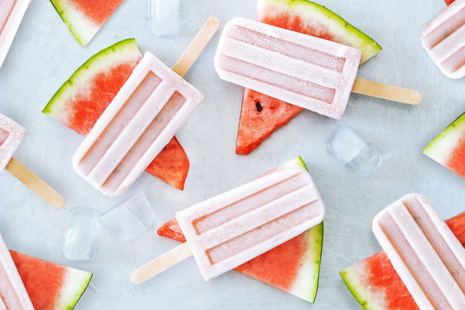Berry-Watermelon Ice Pops